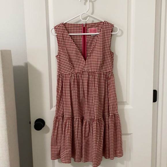 kate spade | Dresses | Kate Spade Red Gingham Dress | Poshmark
